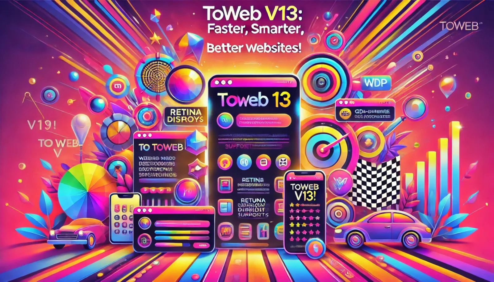 TOWeb version 13 new features
