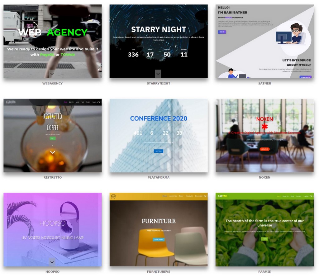 Новое в версии 8 TOWeb